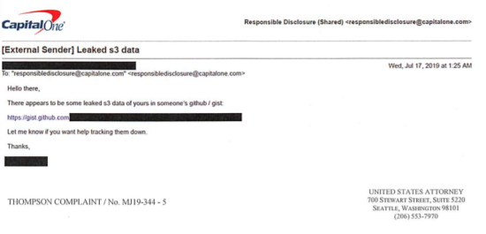 Capital One AWS info was breached, but the company responded quickly